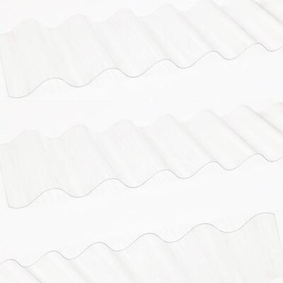 加工定透制阳光装饰屋顶硬塑料墅亮OSR采光瓦明P浪C树脂加厚波别