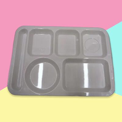 Melinex imitation porcelain dinnerware, round plates for bot