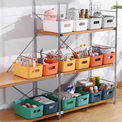 Desktop organizer for miscellaneous items, snack storage box
