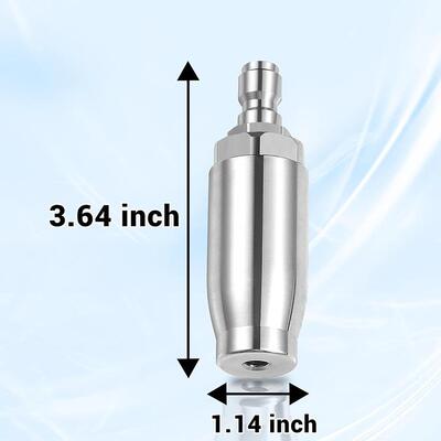 压清高洗机喷嘴电镀加插六合一360度莲花旋转喷头1/4嘴快喷除锈88