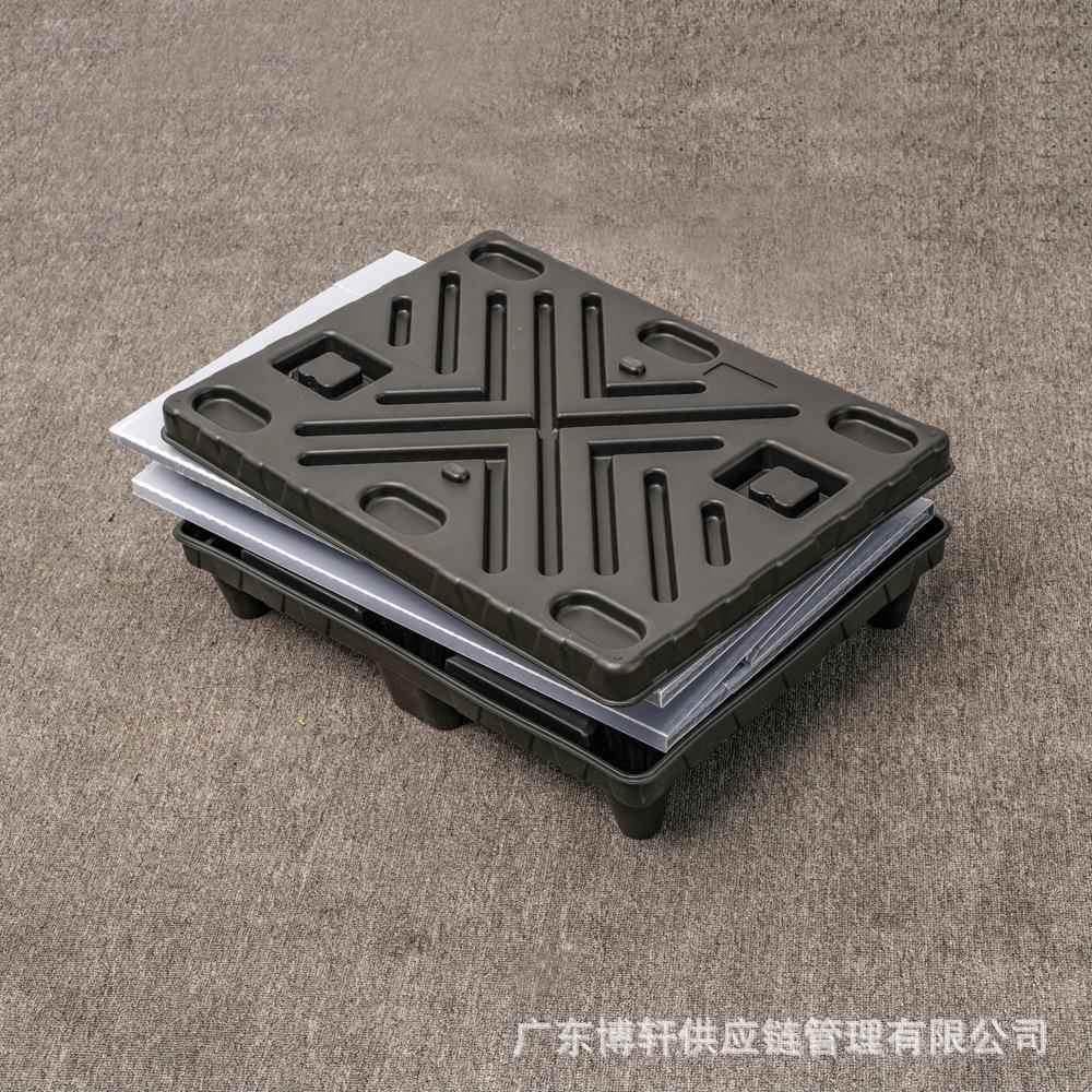 PP塑料围板箱 吹塑围板箱 可折叠围板箱 零部件物流围板箱