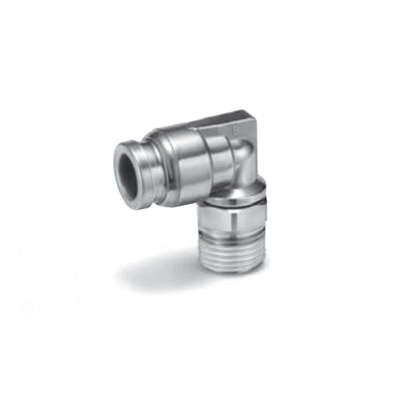 SMC原装新 KQB2L12气动KQG2L12-02S/03S/04S弯通快插不锈钢SUS316