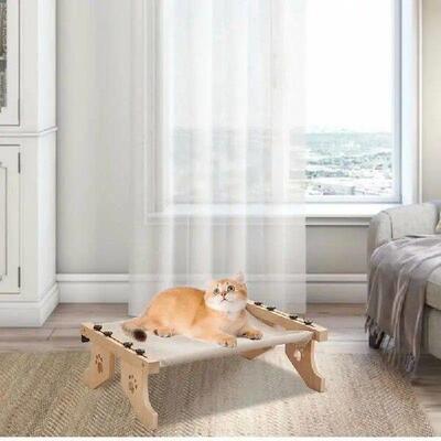 Cat Perch For Indoor Cats Wooden Cat Windowsill Nest