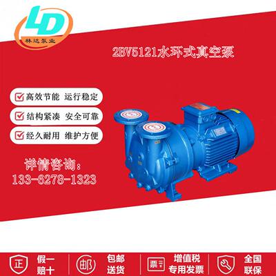 2BV-5121铸铁水环真空泵医疗工业精雕机高效节能水环式真空泵