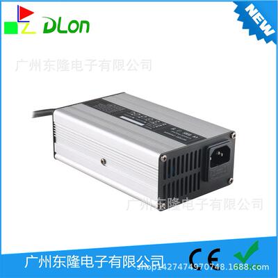 东隆厂家制造铅酸磷酸铁锂24V12A充电器29.2V12A锂充电器