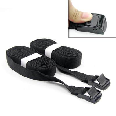 18.9ft Car Tension Rope Tie Down Strap Strong Ratchet Belt L