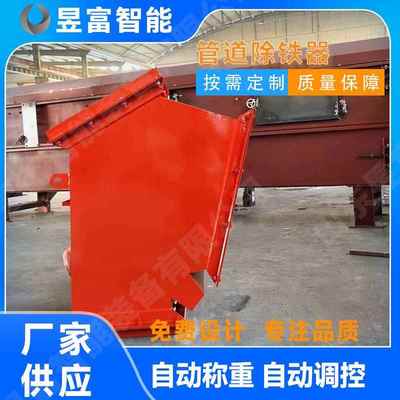 管道式干粉除铁器管式除铁设备矿用磁性过滤器永磁筒式磁选机