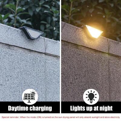 24LED Solar Stair Lights Solar Step Light Outdoor Anti-theft