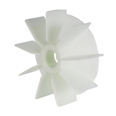 供应电风IVN扇叶马达散热电机扇加厚白叶色电机机风塑料风叶