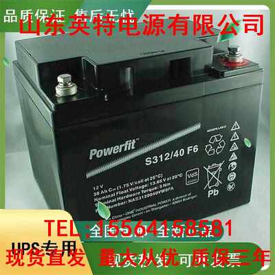 美国Powerfit系列S5/埃克塞德电池12V45AH ups电源通讯