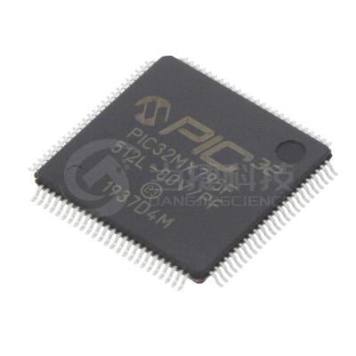 PIC32MX795F512L-80V/PF全新原装 8/16/32微控制器芯片 QFP-100