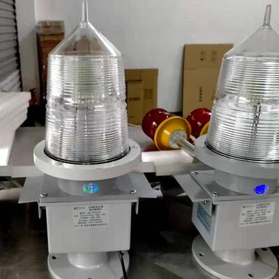 高楼信号塔防撞警示灯155太阳能 航空障碍灯中光强导航灯高亮灯珠