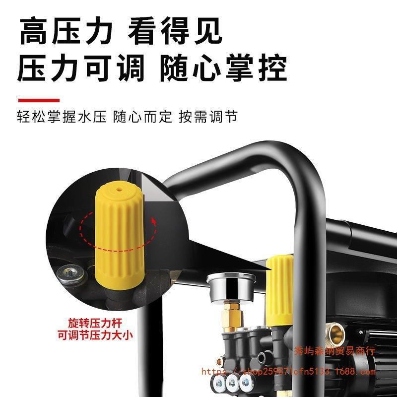 可调压洗车机家用高压大功率养殖场清洗机220V小型洗车泵洗车其他