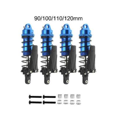 4Pcs RC Shocks for 1/10 Model CNC Machined Hobby Model