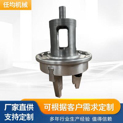 头三爪动抓紧卡盘轴孔径80卡爪夹床车床配WDD件自机紧手式通用型