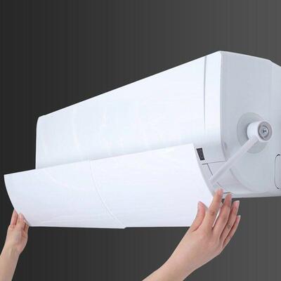 Adjustable Air Conditioner Cover Straight Anti-wind Shield