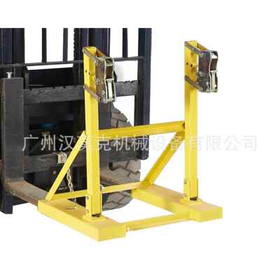 三水从化叉车厂家油桶夹具鹰嘴咬嘴设备双桶夹化工油桶搬运
