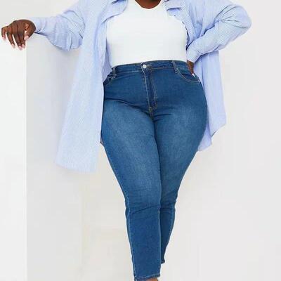 Large denim jeans, denim jeans 大码牛仔裤牛仔牛仔裤