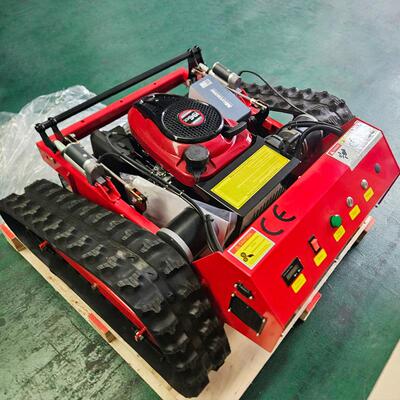 出欧洲口履带式市遥控割机草政绿化清草AHF机全地形汽油打草机