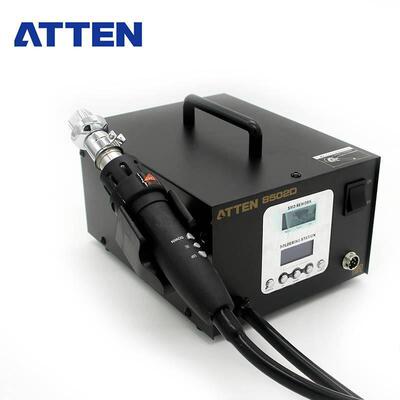 安泰信AT8502D数显调温热风焊台 二合一智能无铅拆焊返修台