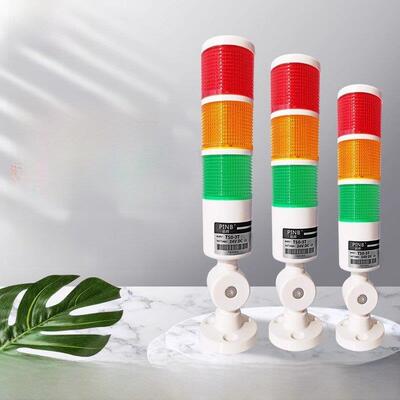 品邦三色Led三层三色闪亮常亮报警灯塔灯T50-3T-J机床报警AI