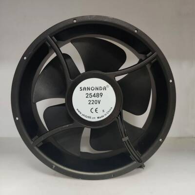 SANONDA 25489 220V排气扇机柜工业散热风扇高品质大风量