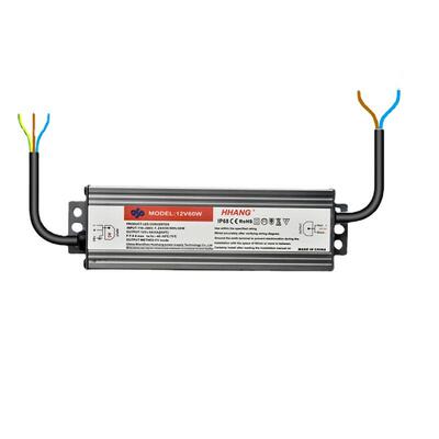 LED防水开关电源12V24V60W恒压IP68城市亮化洗墙灯红标带直流