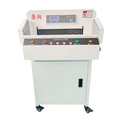 4505数控切纸机电动全自动大型裁纸机斜切图书A3A4纸画册红外保护
