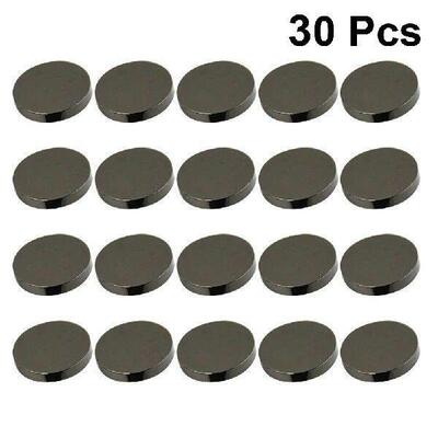 30pcs Metal Coat Buttons Coat Flat Buttons Coat Sewing