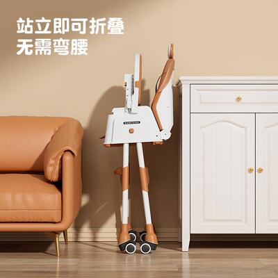 宝餐椅可折叠座椅调整儿童吃饭餐桌躺椅洗头平坐椅宝凳ONX518多可