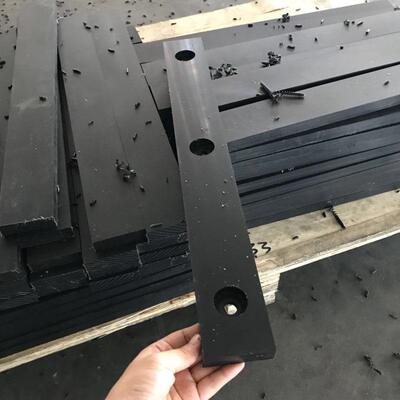 超高分子聚乙烯垫块MGB工程塑料合金MGB垫板聚乙烯耐磨滑块