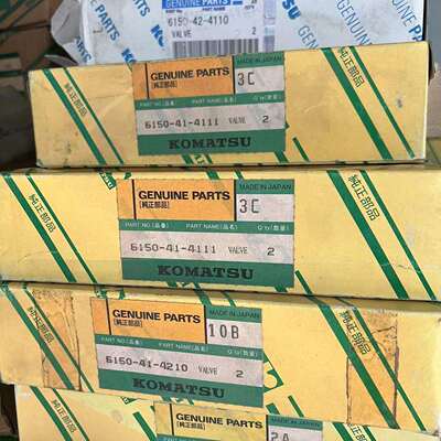 HD485矿卡D375/475推土机发动机件S6D125/140气门6150-41-4111售