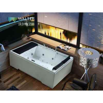 1.85米简约宽敞双人按摩亚克力缸-冲浪按摩缸WB-5002