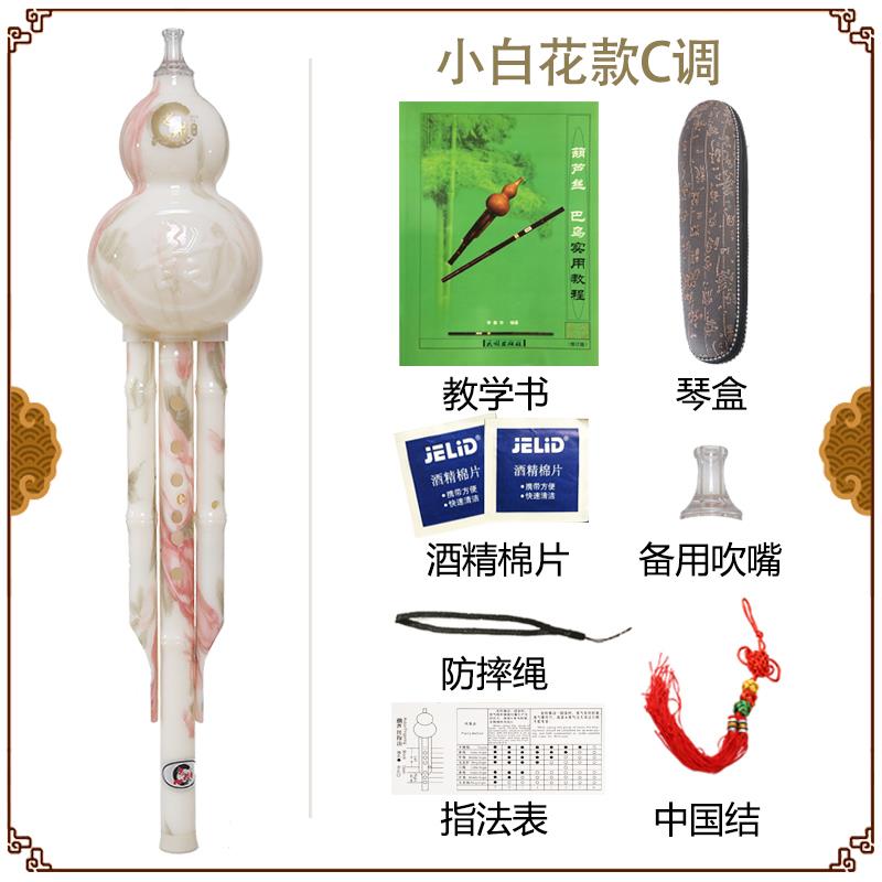 高档葫芦丝c降b调小学生G调F调儿调童人初专业用树成脂单音双音乐