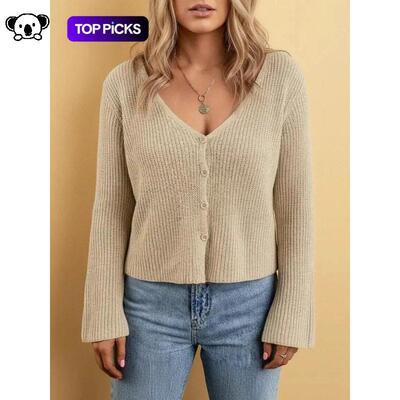 E 10439 Women Daily Wear Cardigan Casual Summer休闲开衫