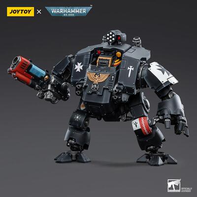 再版 JOYTOY暗源 战锤40k 黑色圣堂救赎者无畏机甲 国创成品