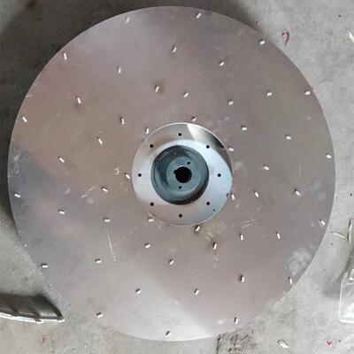 铝镁合金叶轮AYF14-450-4-W汽轮机油箱风机 排油烟风机专用叶轮