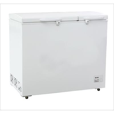 215L美利乐直流12V/24V太阳能冰柜直流冰箱双温BD-215