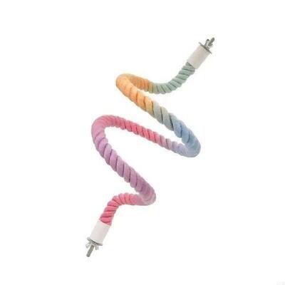 Gradients Bird Rope Perch Stand Bendable Adjustable