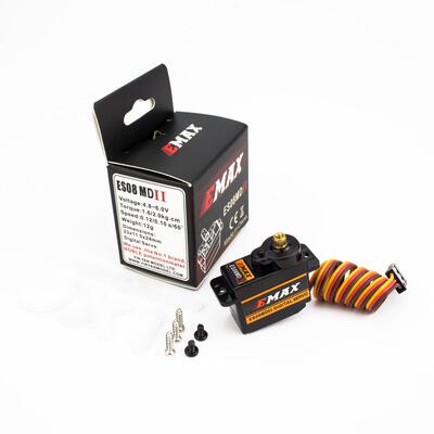 银燕 EMAX ES08MD II 12g 数字金属舵机高精度数码伺服航模固定翼