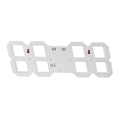 韩版创意现代简约挂墙钟3DLED立体数字钟家用客厅卧室电子钟闹钟