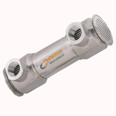 药厂用双管板换热器316L不锈钢材质注射水降温冷却器