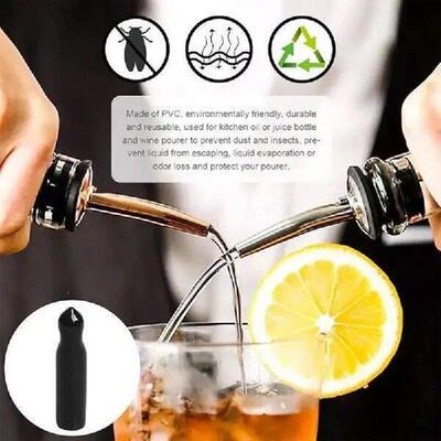 Silicone Pourer Cap Dispenser Spout Silicone Covers Oil