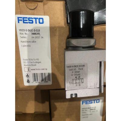 FESTO费斯托旋转式手柄阀VHER-P-H-B43C-B-G18-G14-G12 3488205气
