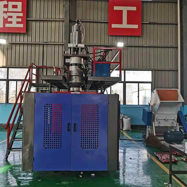 25升带液位线 双层PE化工桶尿素桶中空吹塑机 塑料挤出机 吹瓶机
