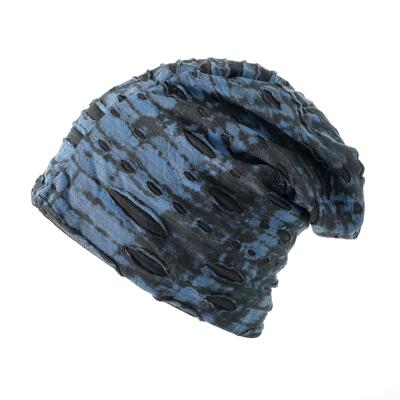 Niche Distessed Ripped Hole Pile Hat Personality tendy Baoto