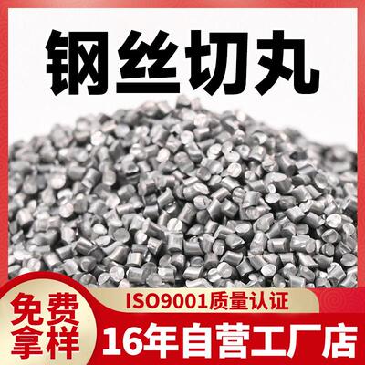 钢丝切丸抛丸机钢丸钢砂喷砂除锈金属磨料耐磨轮胎丝钢丝切段1.5