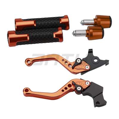 适用KTM-RC390/DUKE390/250/200改装刹车牛角离合手把套拉杆配件