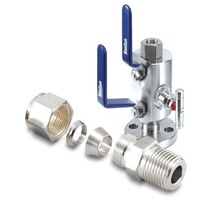 S-LOK接头SAF-4-4N-S6（世伟洛克SS-4-TA-7-4）