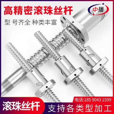 精密滚珠丝杆丝杠螺母副螺杆滑台SFUR1605 1204 i2005250521325TB